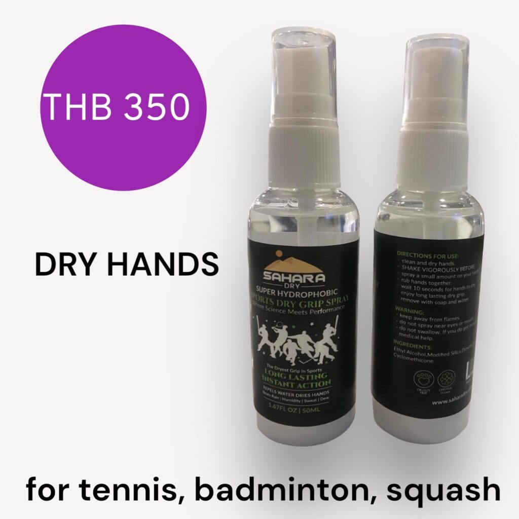 Sahara Dry Super Hydrophobic Sports Dry Grip Spray – Marcel Petit ...